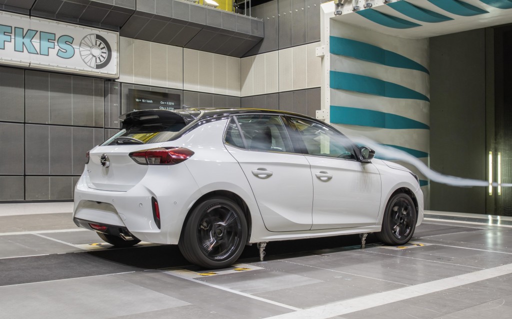 New Corsa Top For Aerodynamics - Vauxhall