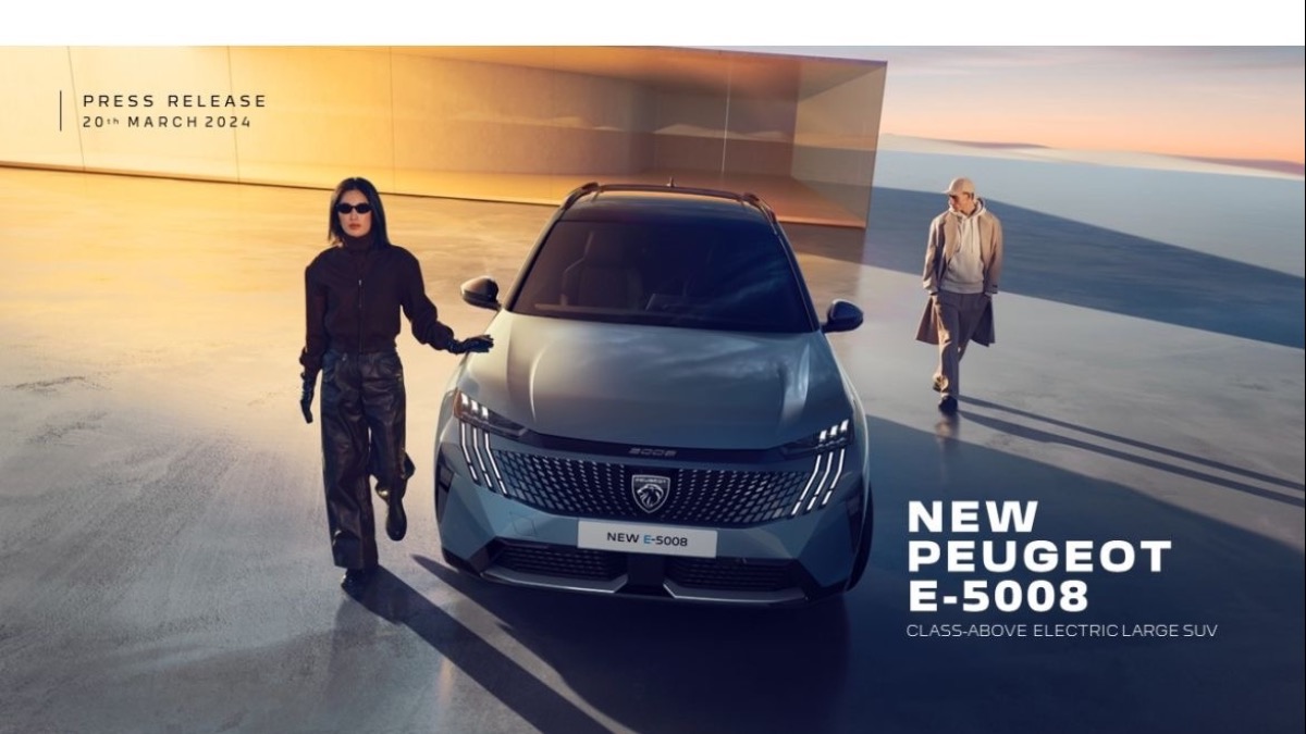 PEUGEOT REVEALS NEW E-5008 THE CLASS-ABOVE 7-SEAT ELECTRIC SUV - Peugeot
